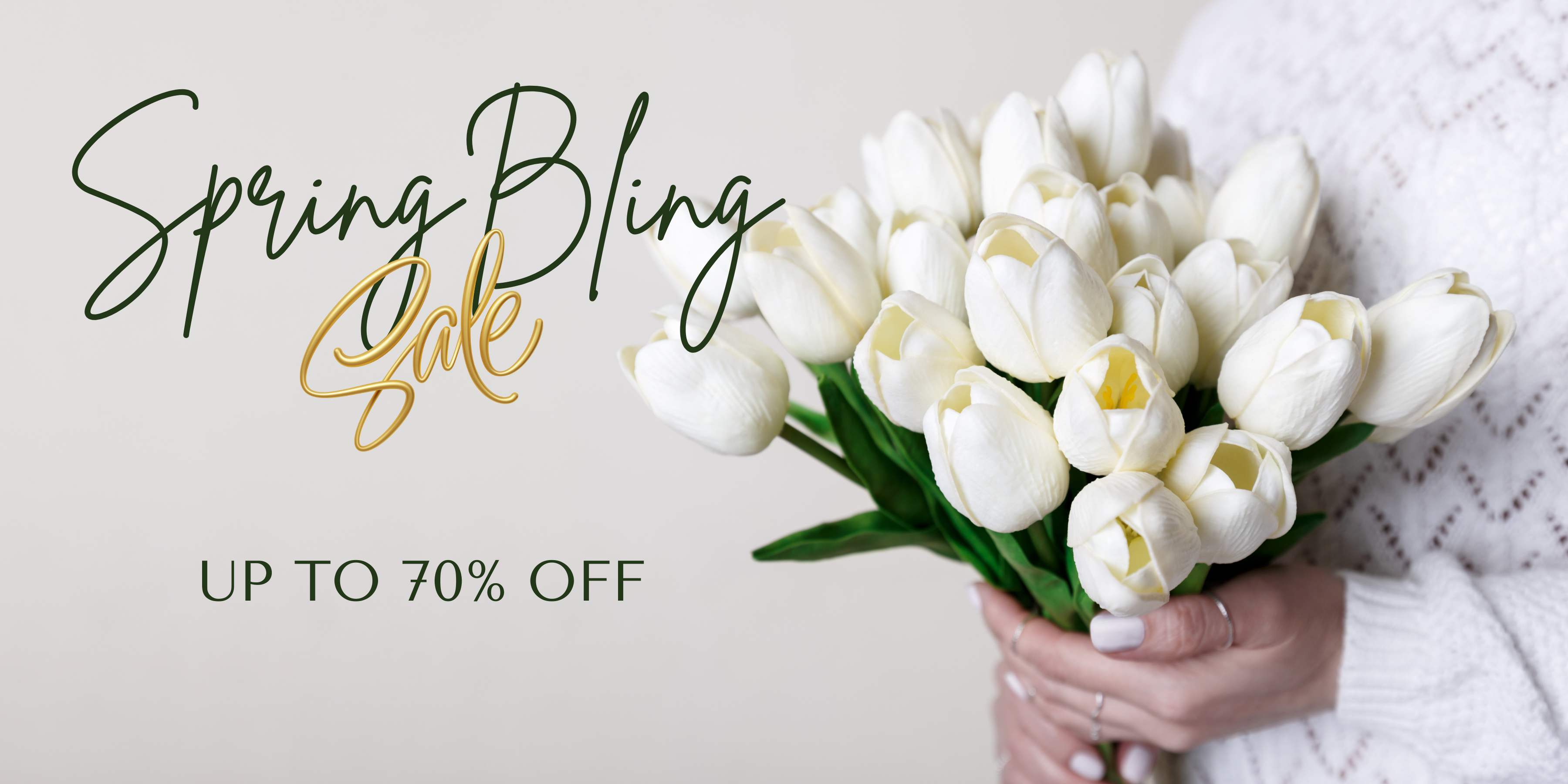 Spring Bling Sale Announced! – Jewelry Creations Inc