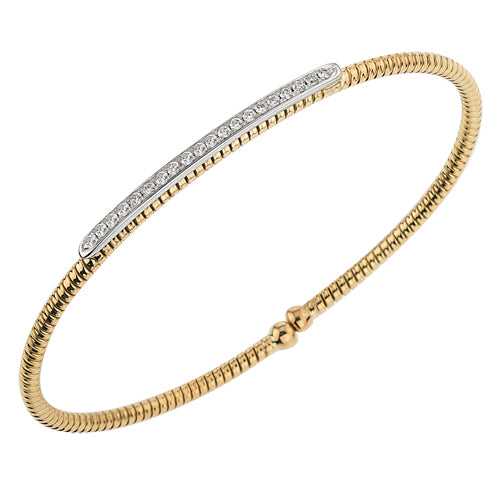 Diamond Bar Bangle – Jewelry Creations Inc